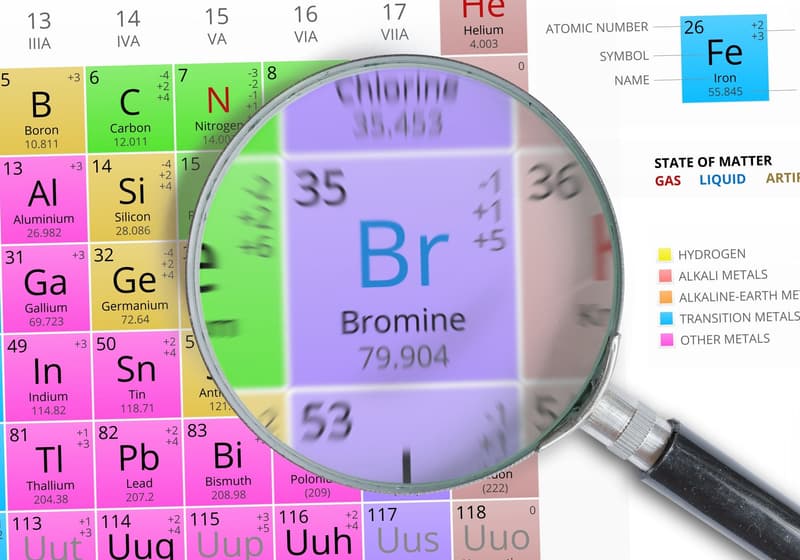 Brom – co to jest? Właściwości, zastosowanie